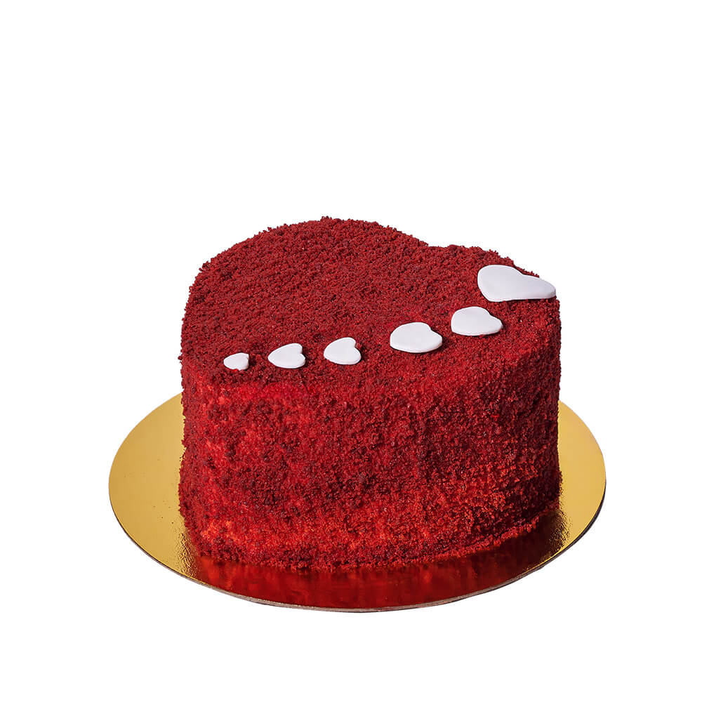 HEART RED VELVET CAKE – Naked Cake Company