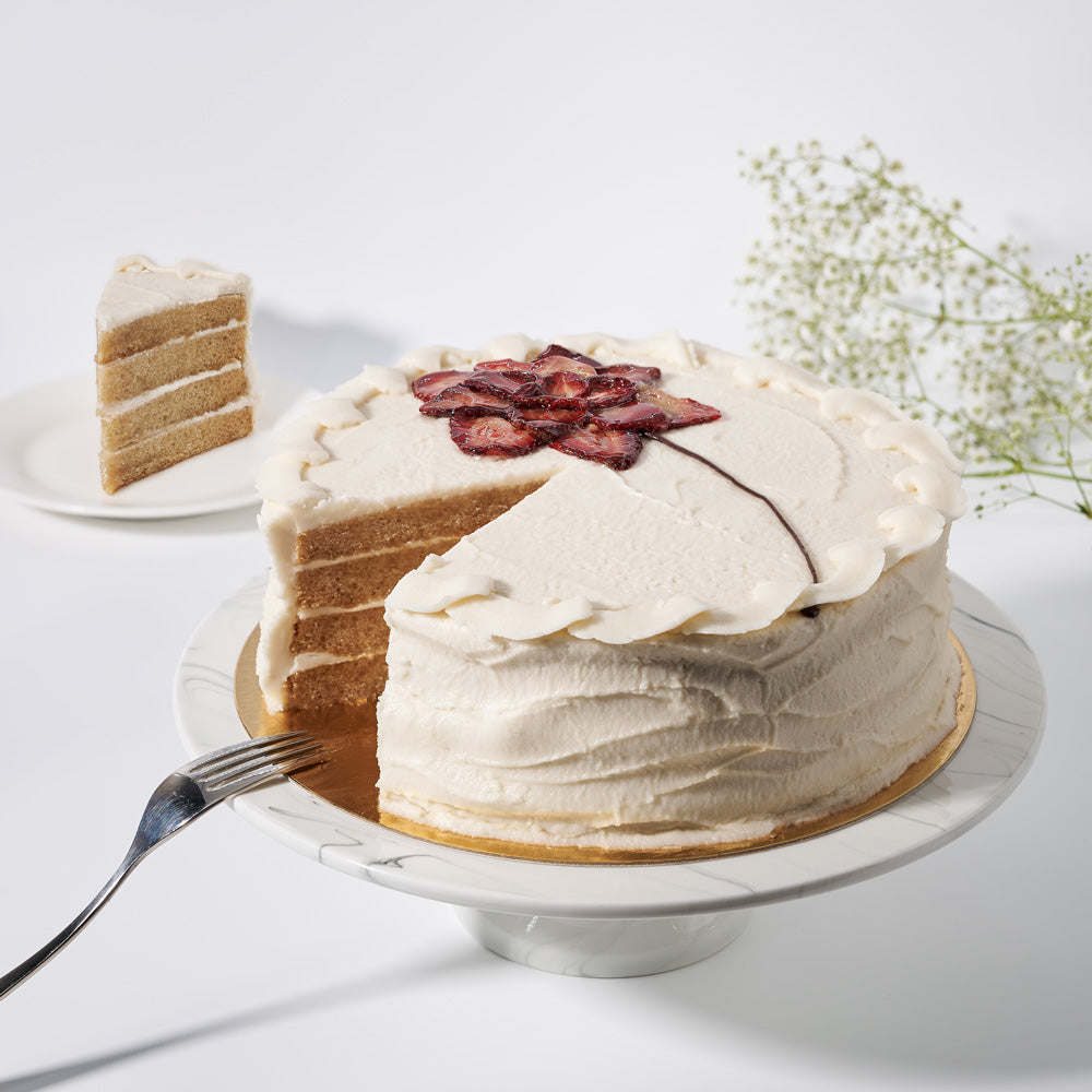 Large Vegan Vanilla Cake – Naked Cake Company